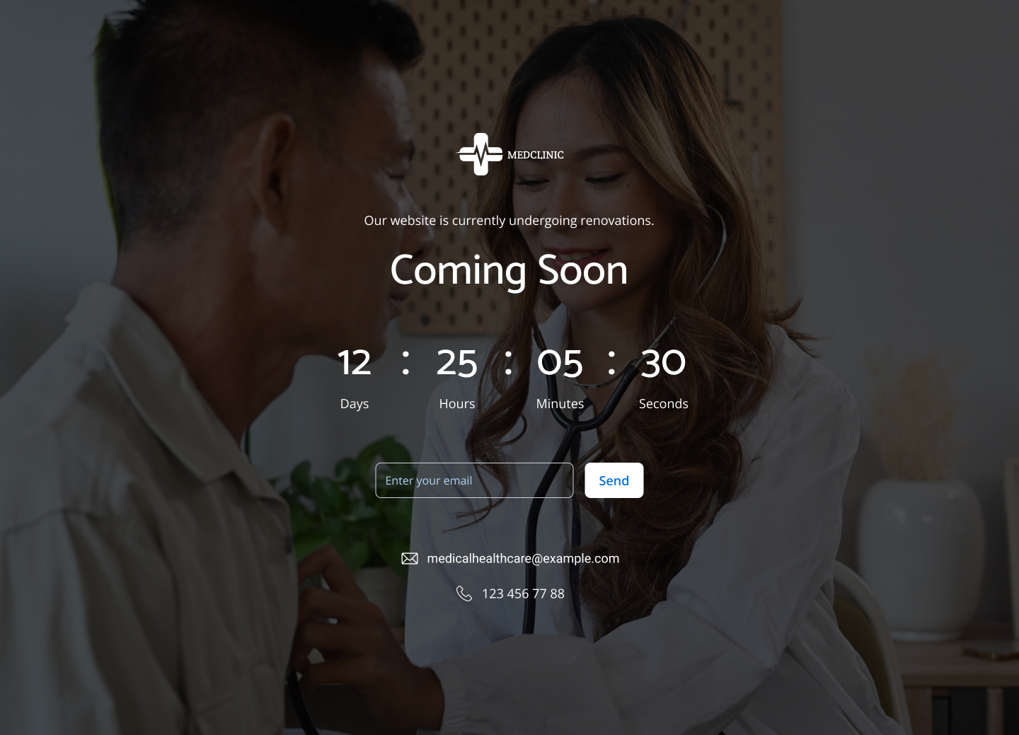 MedClinic - Doctor, Healthcare and Medical Figma Design Template by posimyththemes